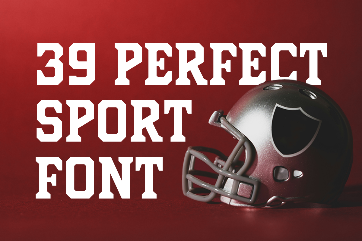 Top 39 Perfect Sports Fonts (For Logos, Jerseys, and More)