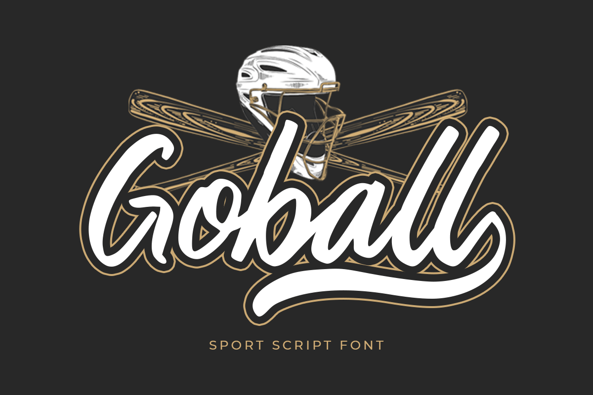 Goball - Sport Script Font – Sensatype Studio