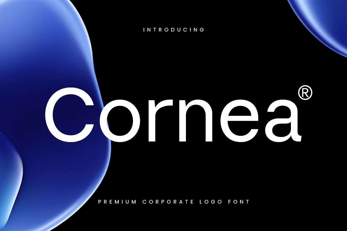 Cornea - Premium Corporate Logo Font – Sensatype Studio