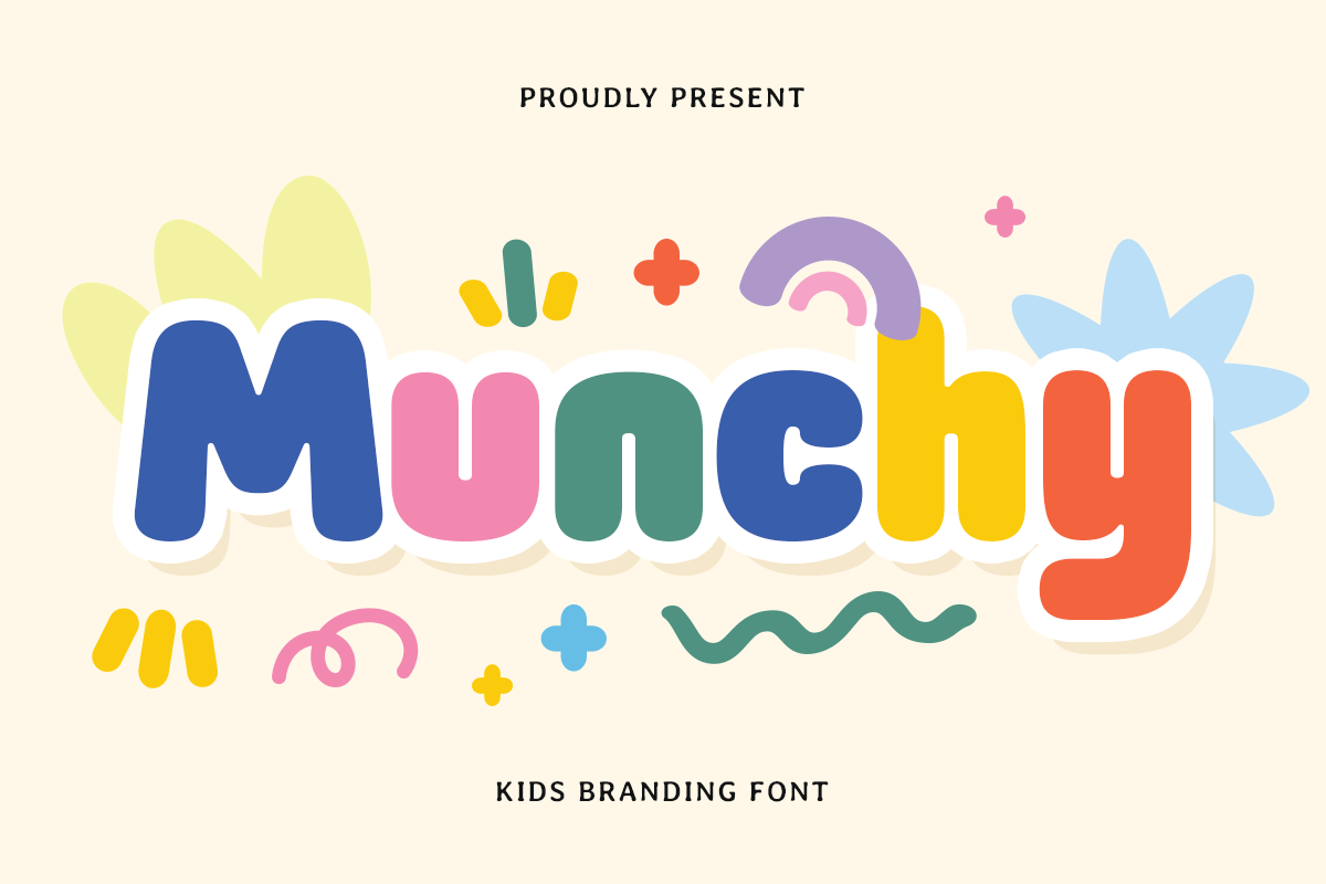Munchy - Kids Branding Font – Sensatype Studio