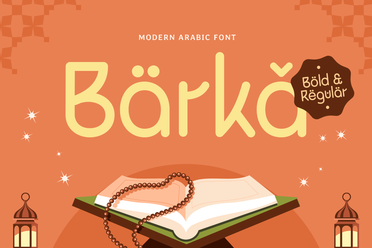 Barka - Modern Arabic Font – Sensatype Studio