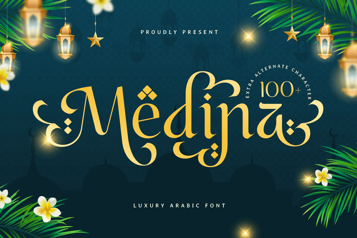 Medina - Luxury Arabic Font – Sensatype Studio