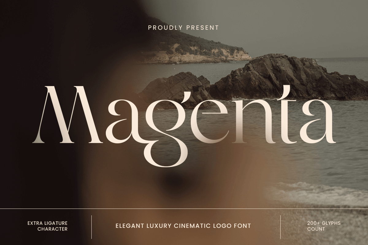 Magenta - Fashion Brand Font – Sensatype Studio