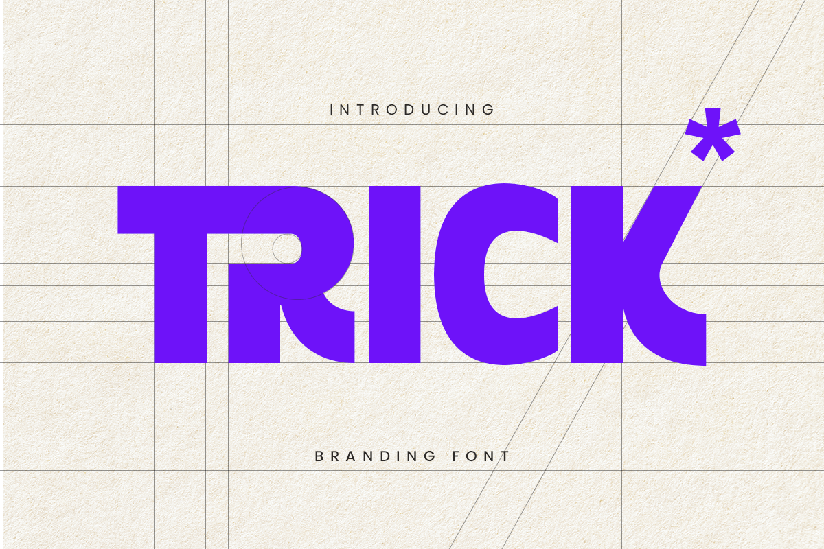 Trick - Branding Font – Sensatype Studio