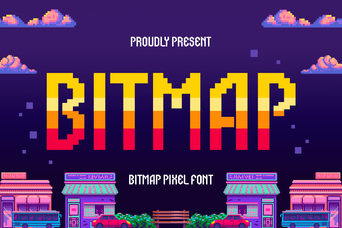 Bitmap - Pixel Font – Sensatype Studio