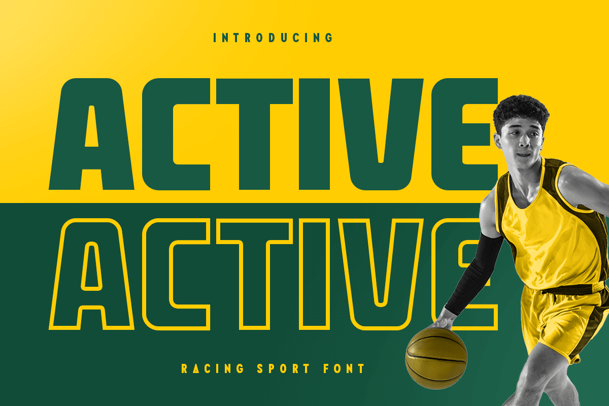 Active - Racing Sport Font – Sensatype Studio